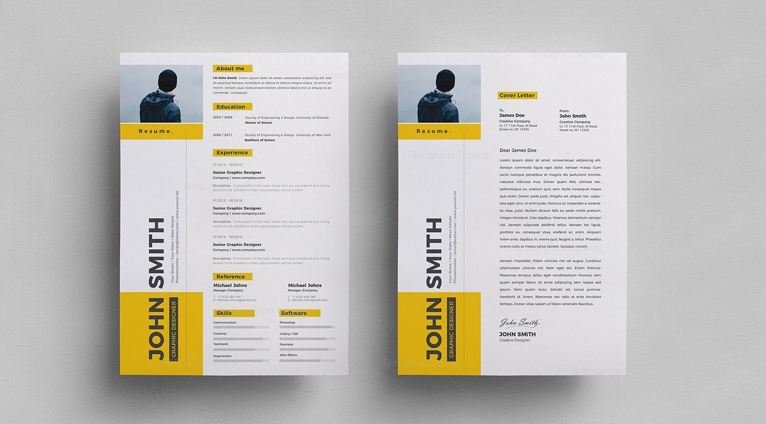Versatile Resume Template 1 - Template Catalog