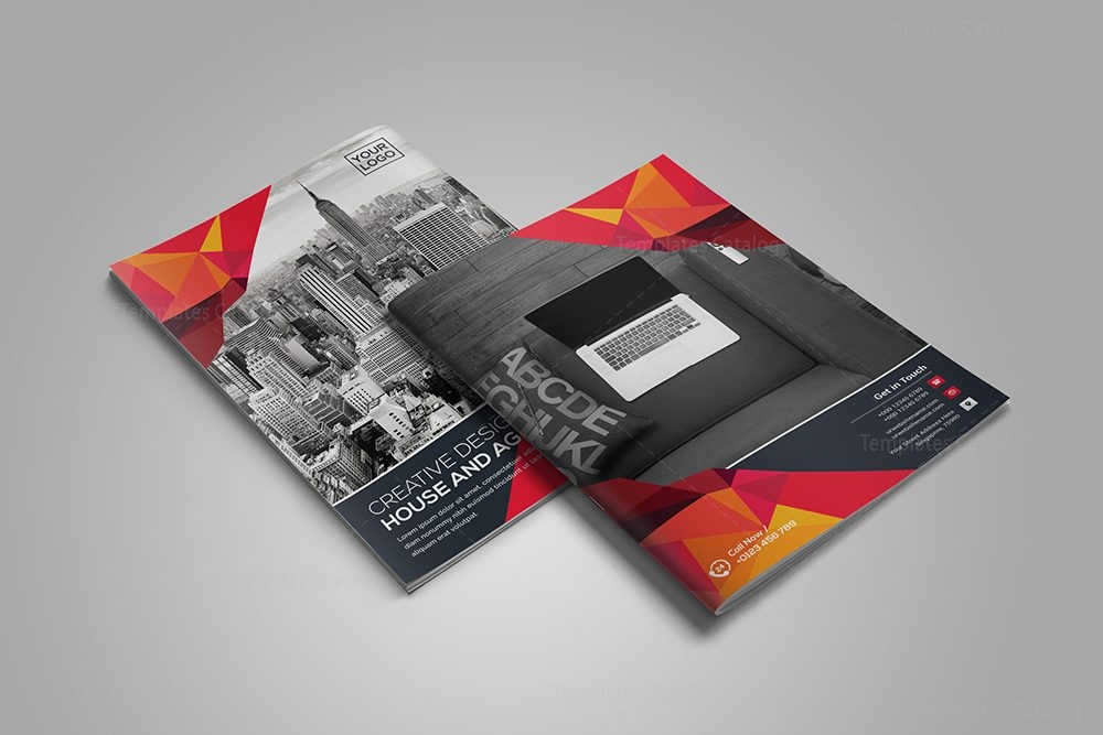 A4 Bifold Brochure Template 4 Template Catalog