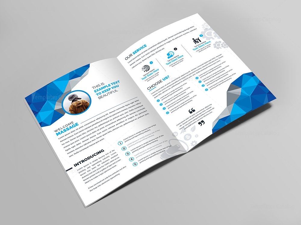 Medical Bifold Brochure Template 000438 Template Catalog