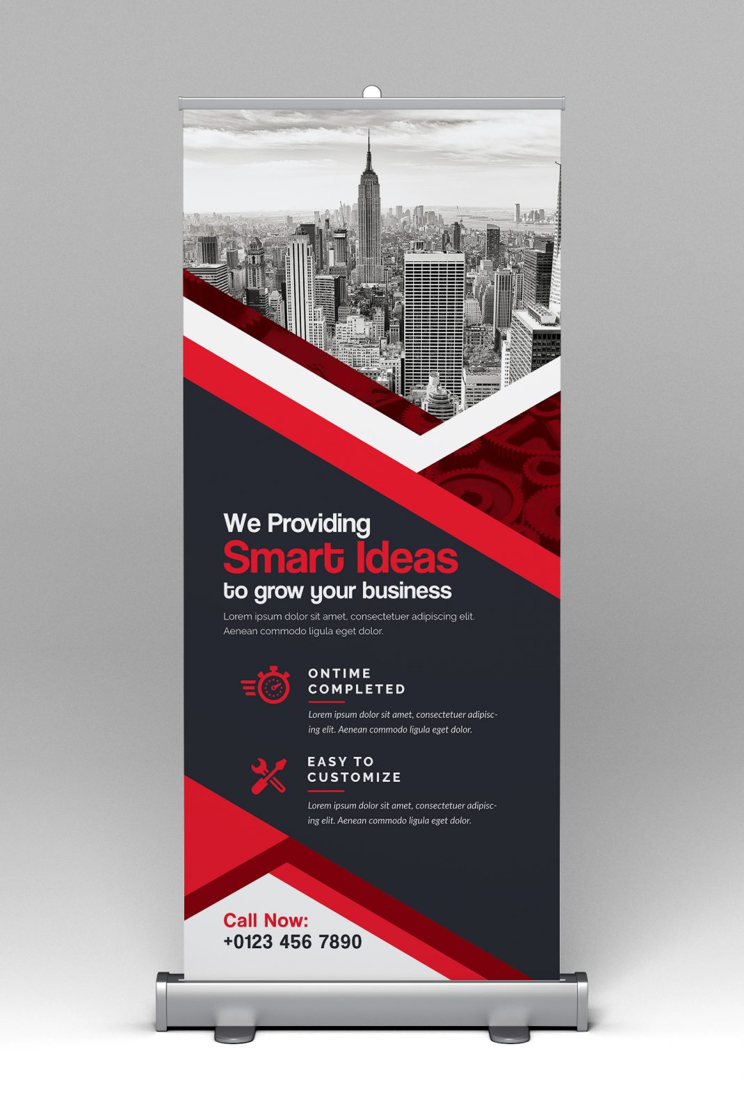 Roll Up Banner Template