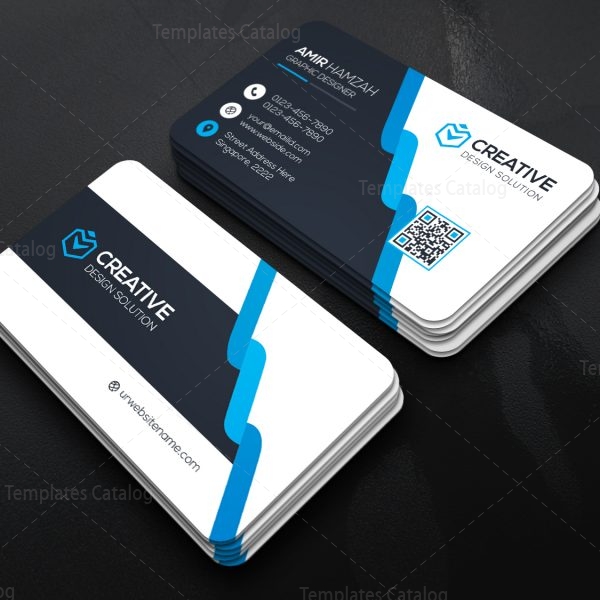 Visiting card background design psd - buranguidep