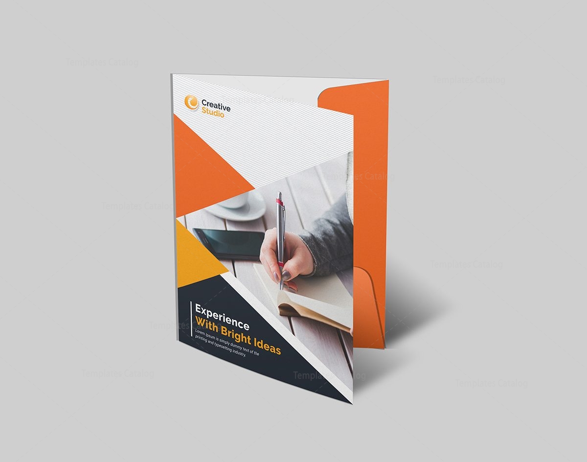 Creative Presentation Folder 000526 - Template Catalog