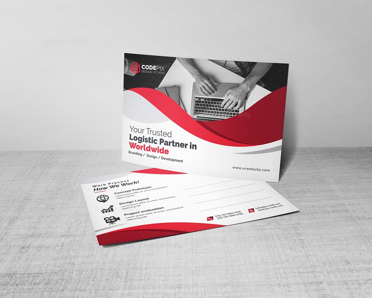 Elegant Post Card Template 1 - Template Catalog