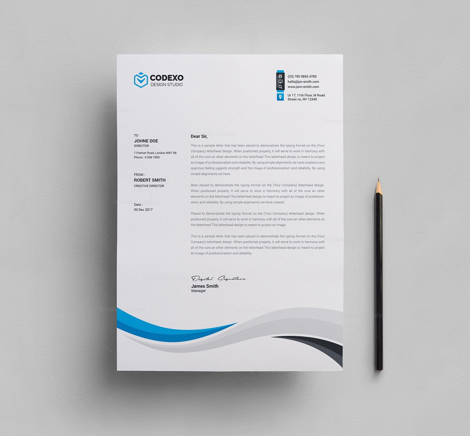 Perfect Letterhead Template 000611 Template Catalog