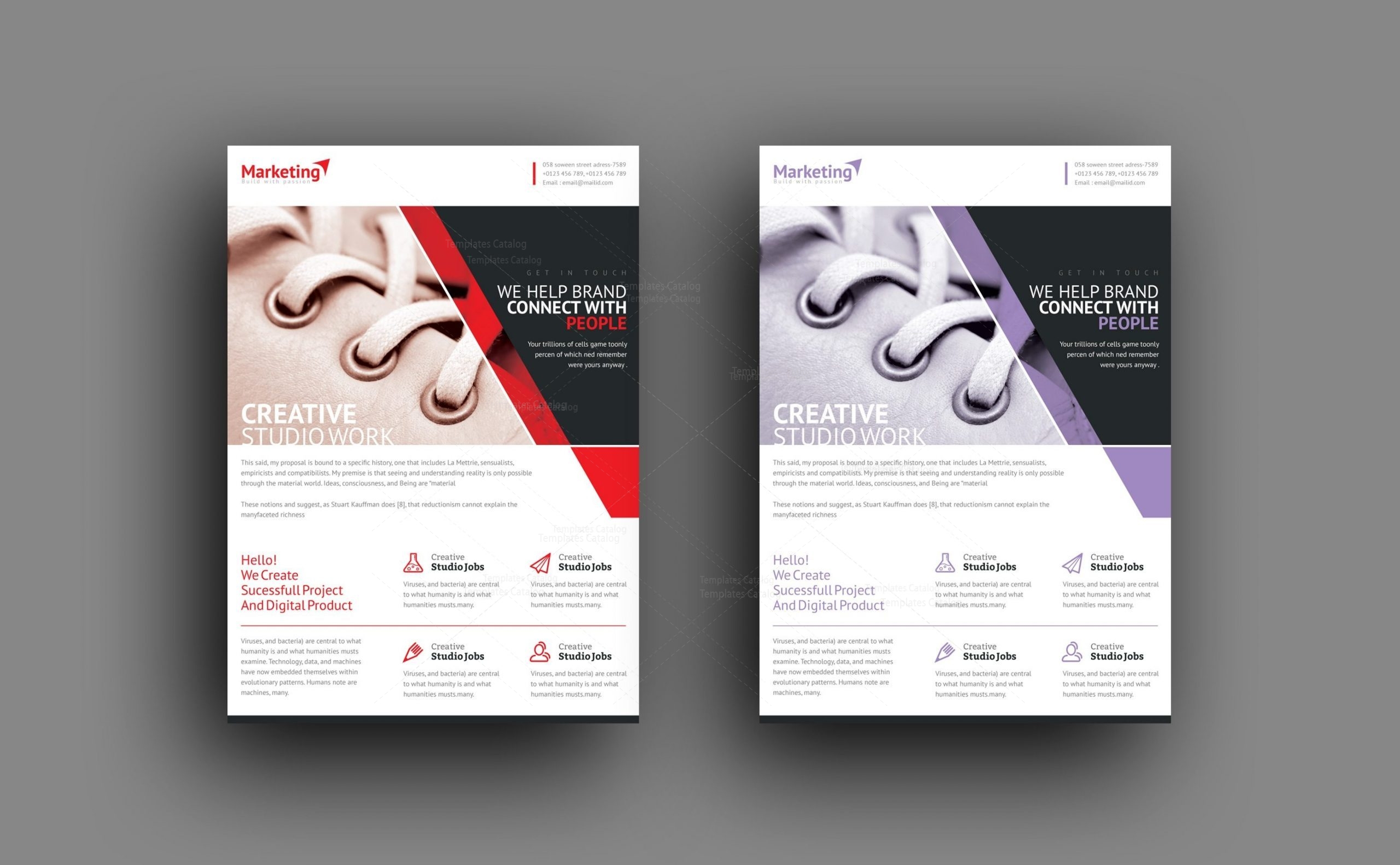Prometheus Professional Corporate Flyer Template 4 - Template Catalog