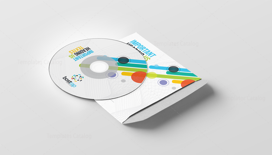 Cd Template Illustrator