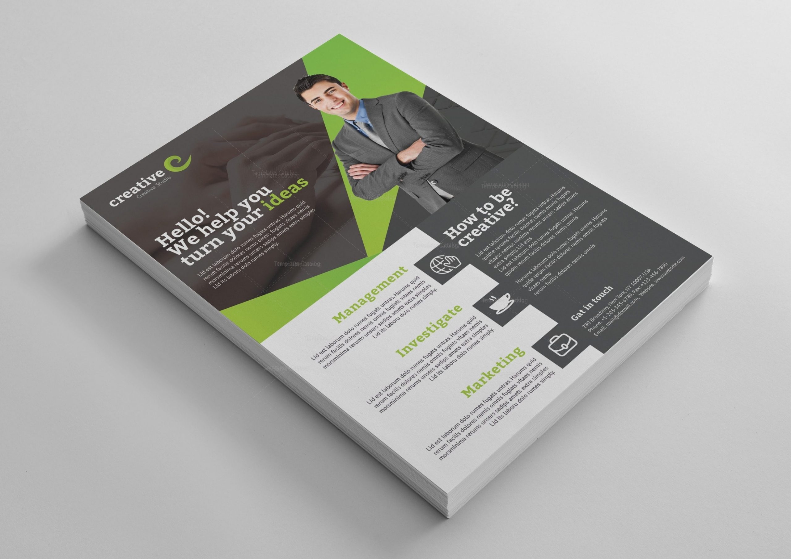 Orlando Creative Professional Flyer Template 3 - Template Catalog