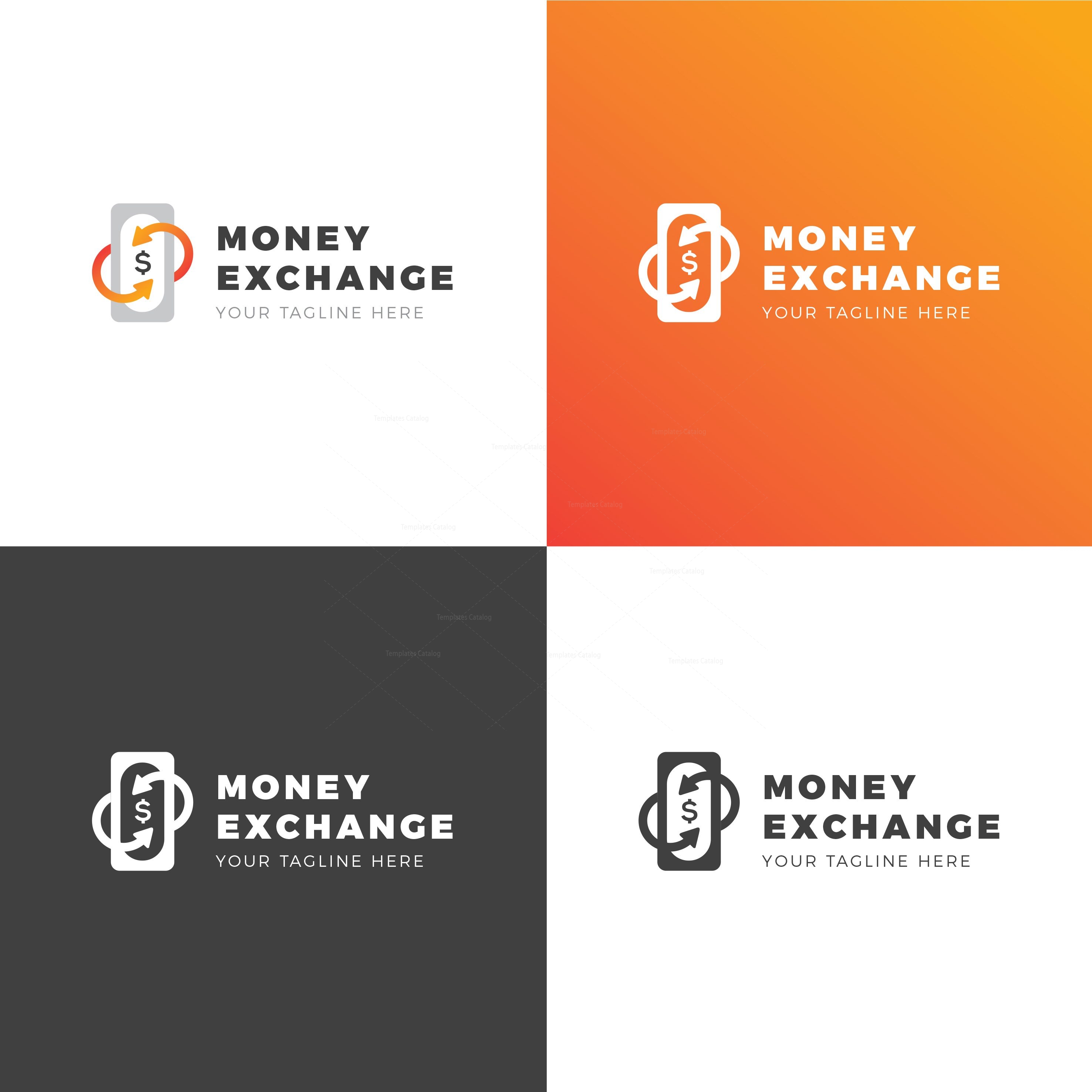 Money Exchange Logo
