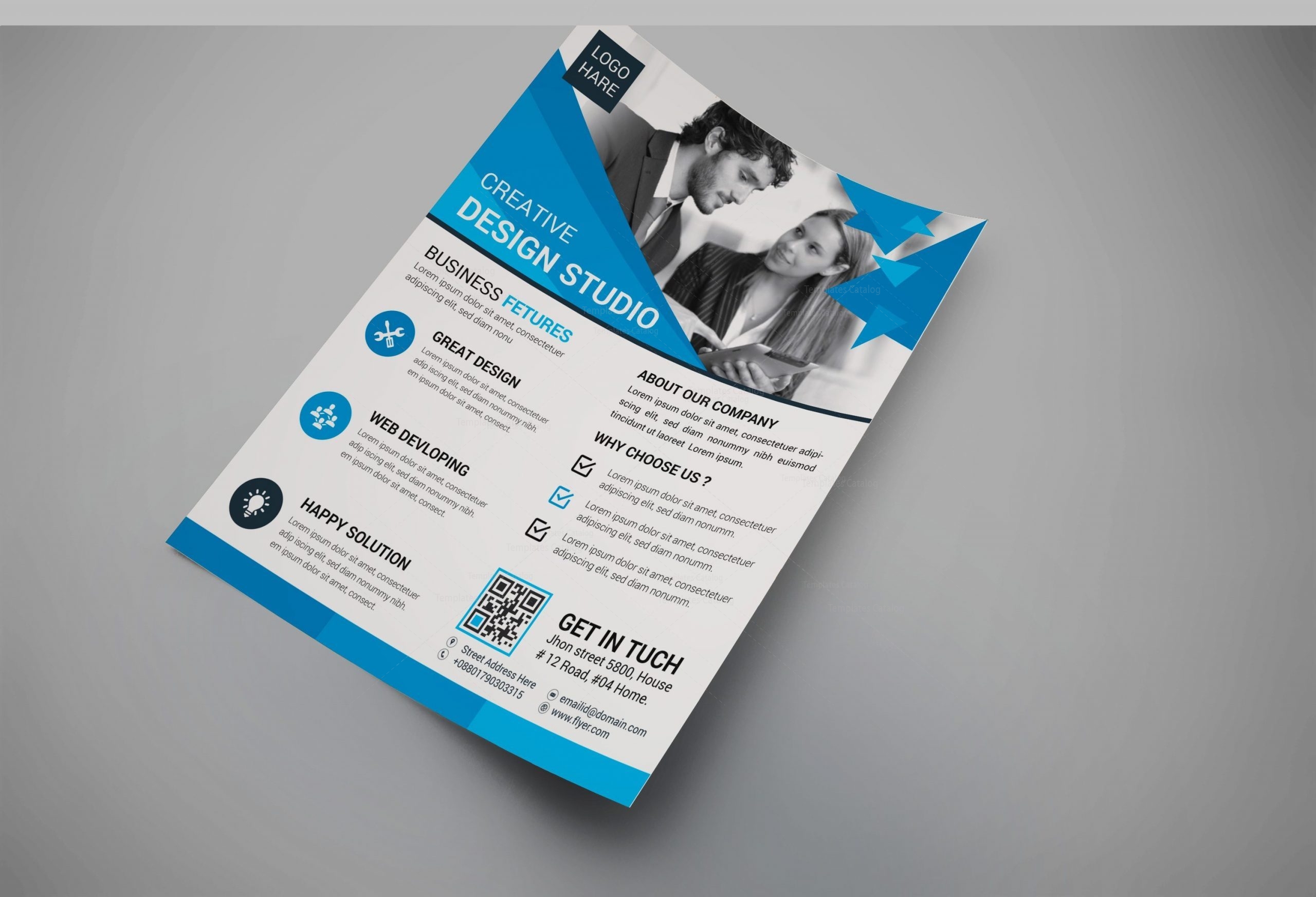 Creative Leaflet Design Template