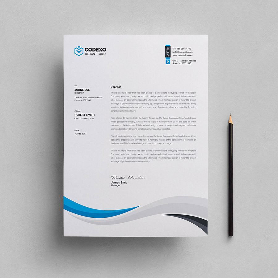 Best Letterhead Templates Template Catalog