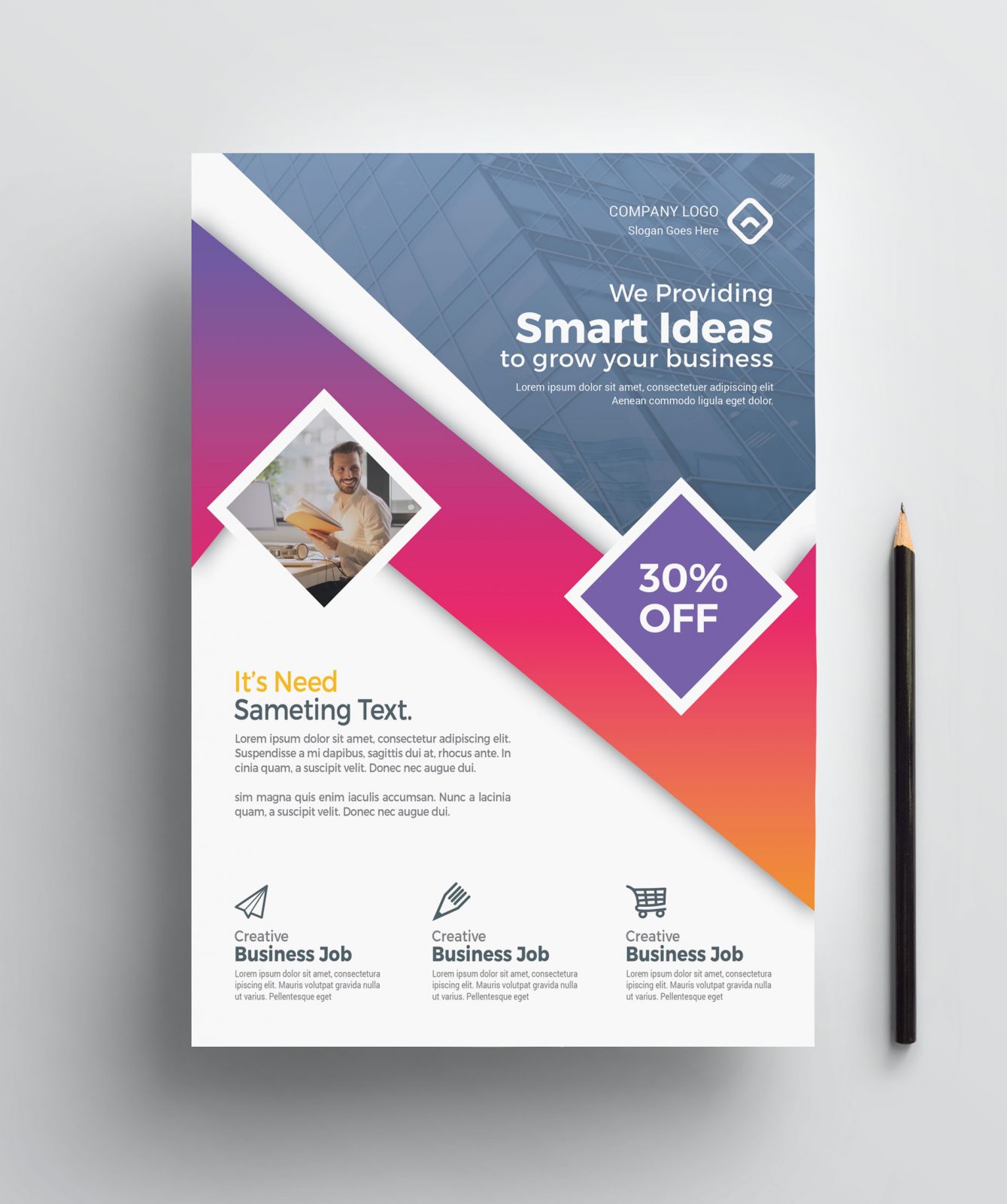 Creative Flyer Designs 002776 Template Catalog
