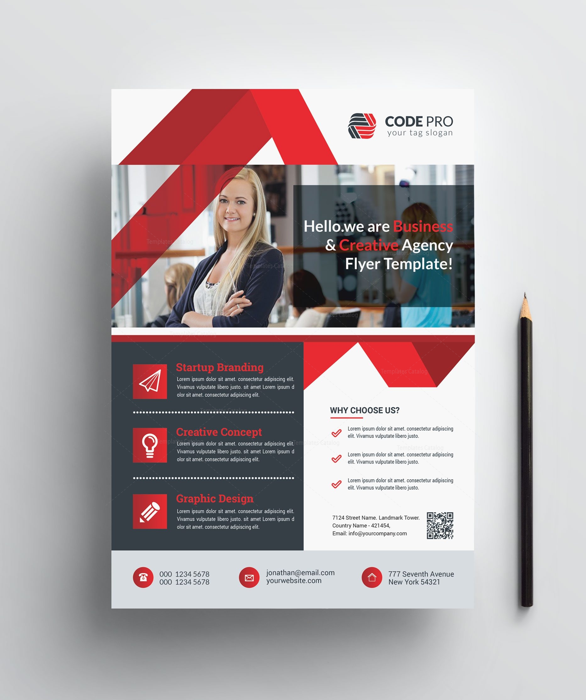 Creative Flyer Design Graphic