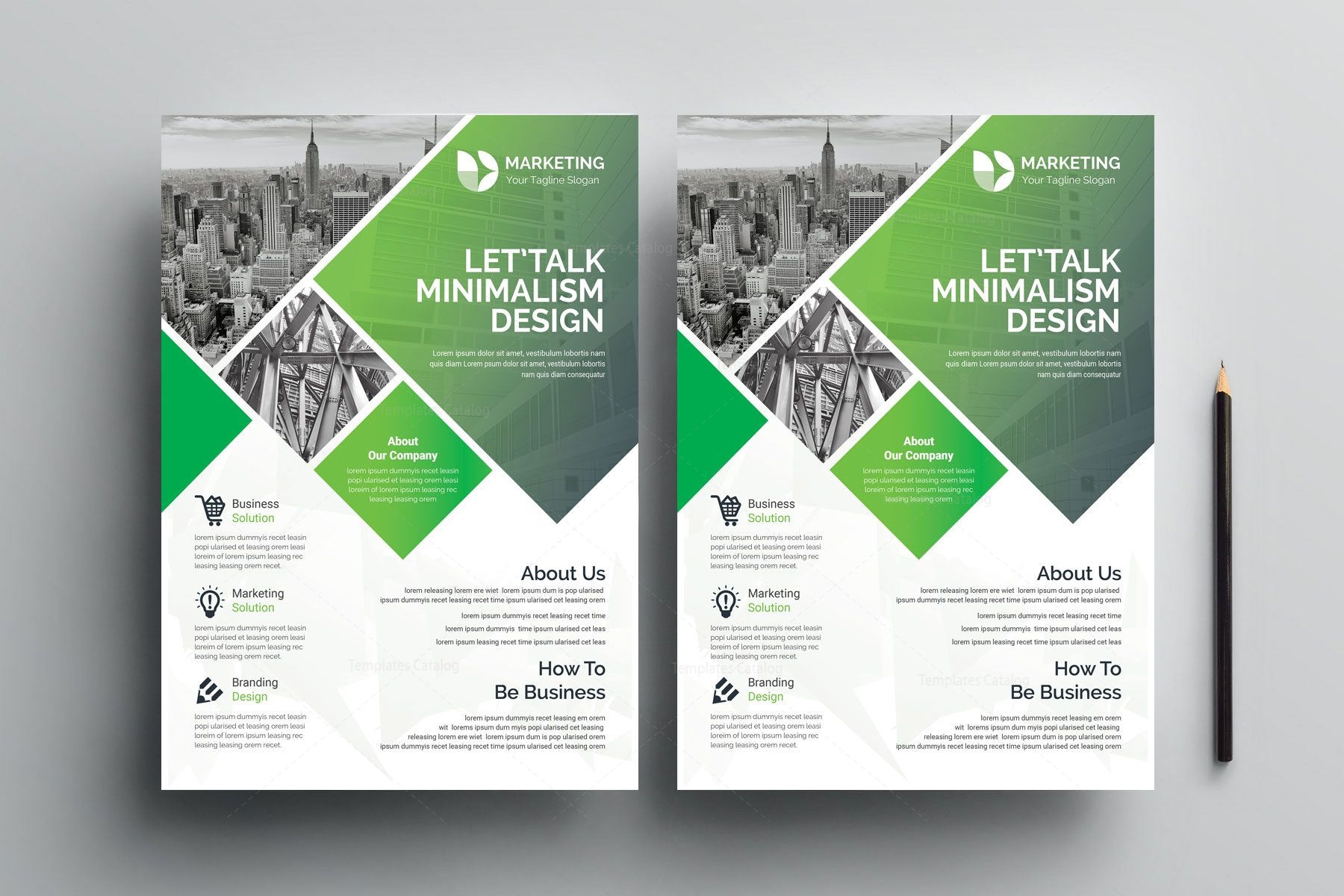 PSD Creative Flyer Design 4 - Template Catalog