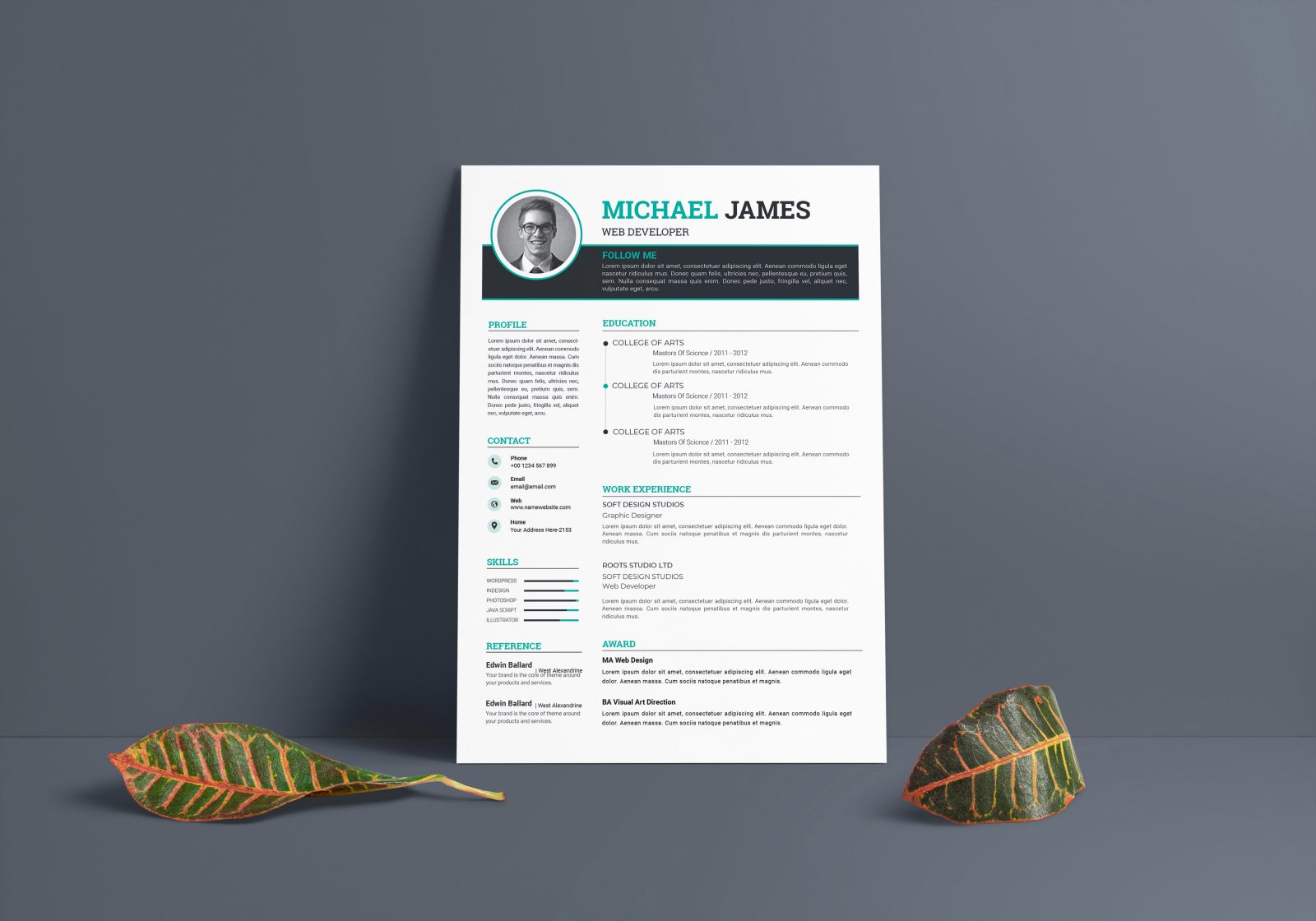 A4 Expert CV Template 002990 - Template Catalog